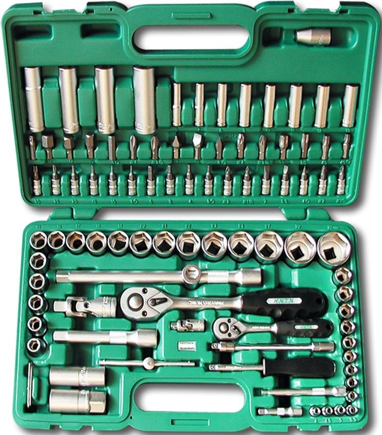 Socket set 94 pcs HONITON | rmtools.eu
